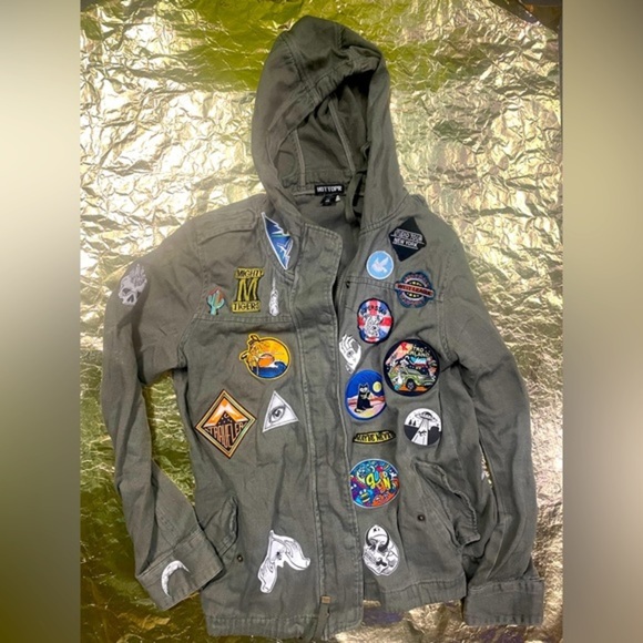 Hot Topic | Jackets & Coats | Vintage Hot Topic Shell Jacket Loaded ...